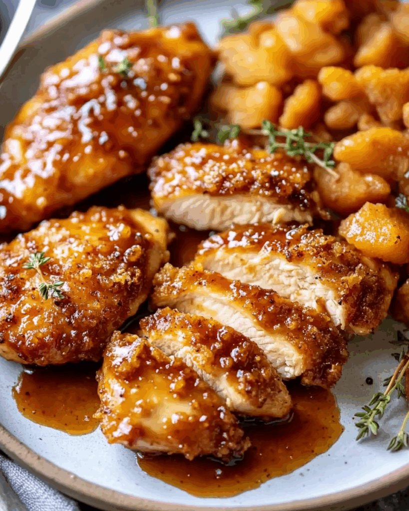 Crunchy Maple Dijon Chicken