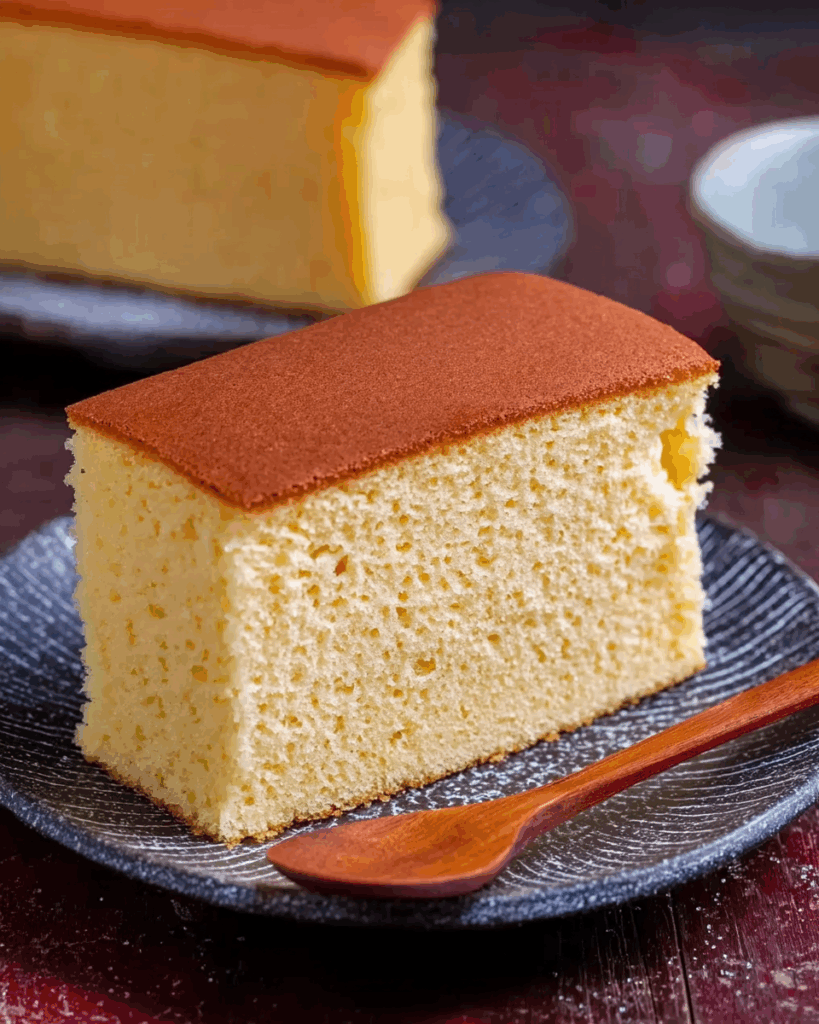 Japanese Castella Cake (Kasutera)