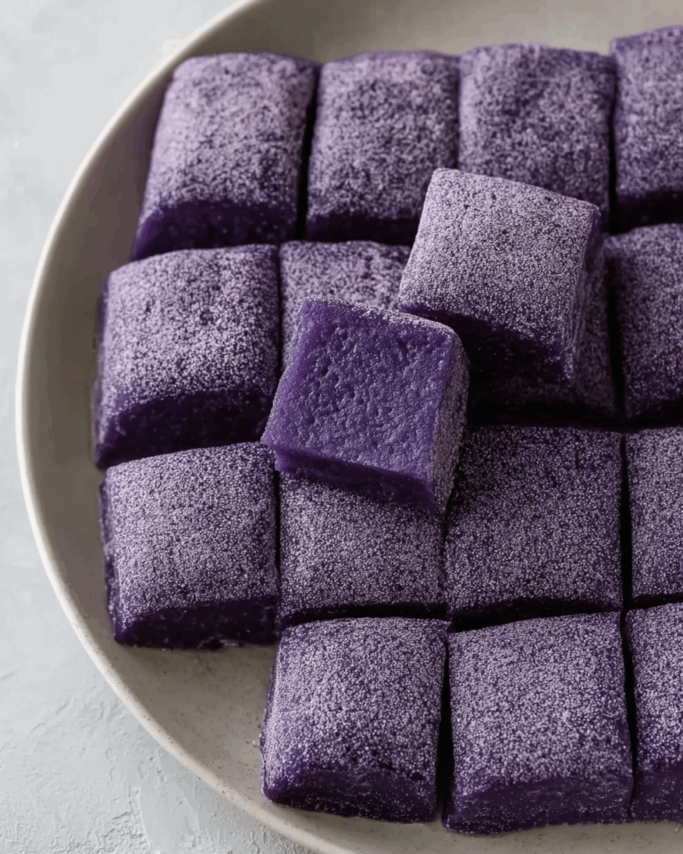 Ube Mochi (Hawaiian Butter Mochi)